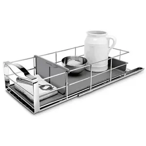 SIMPLEHUMAN Pull-out Cabinet Organizer - Grey- 9"